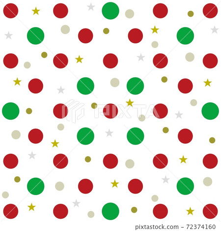 Dot pattern Christmas image - Stock Illustration [72374160] - PIXTA
