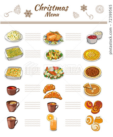 Vector hand drawn illustration of traditional... - Stock Illustration ...