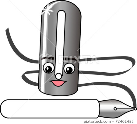 pen, pens, cap - Stock Illustration [72401485] - PIXTA