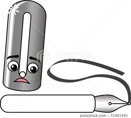 pen, pens, cap - Stock Illustration [72401491] - PIXTA