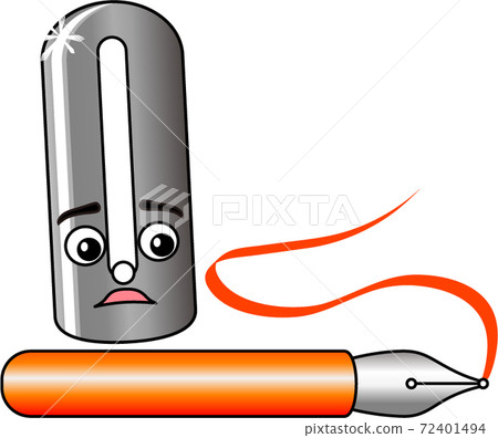 pen, pens, cap - Stock Illustration [72401494] - PIXTA