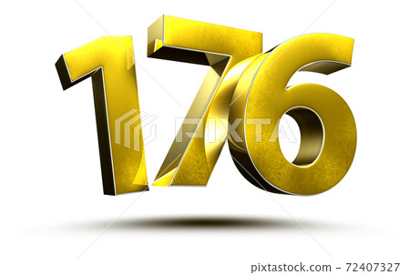 Number 176. - Stock Illustration [72407327] - PIXTA