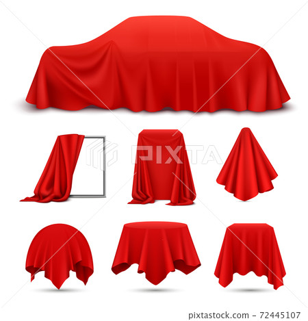 Cloth Covered Objects Realistic Set - Stock Illustration [72445107] - PIXTA