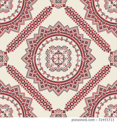 Romanian traditional pattern 154 - Stock Illustration [72455713] - PIXTA