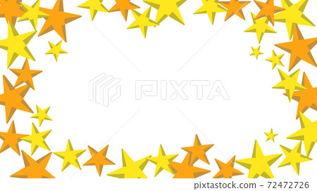 Star yellow frame - Stock Illustration [72472726] - PIXTA