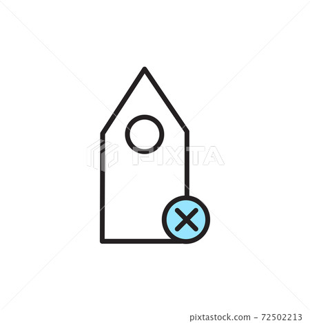 Isolated mark icon-插圖素材 [72502213] - PIXTA圖庫