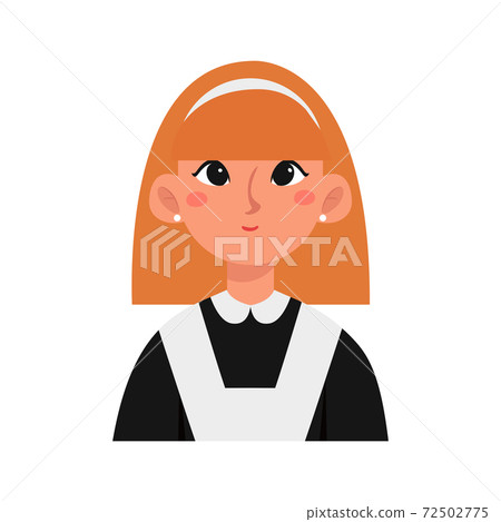 Isolated house maid icon - Stock Illustration [72502775] - PIXTA