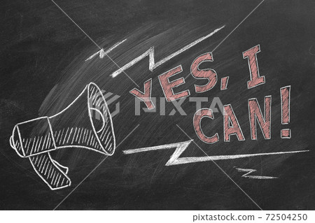 Yes, I Can - Stock Illustration [72504250] - PIXTA