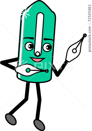 pen, pens, cap - Stock Illustration [72505861] - PIXTA