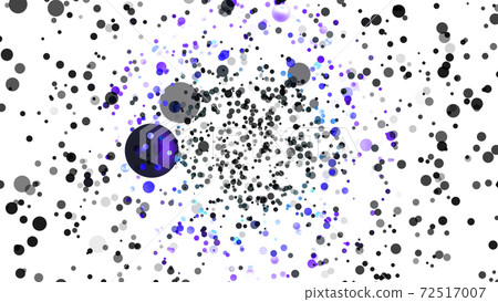 CG party sphere Alpha channel that spreads in a... - Stock Illustration ...