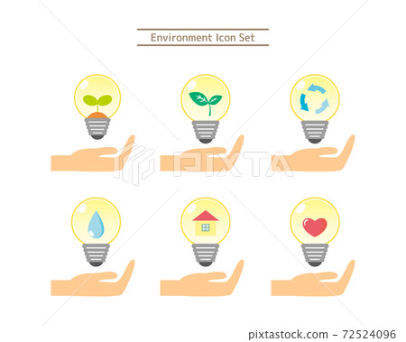 Environment / ecology vector illustration set - Stock Illustration ...