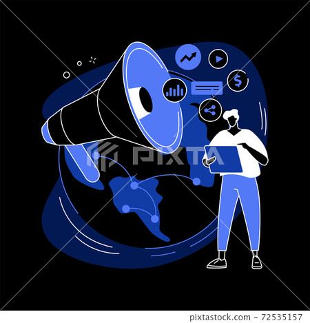 Macromarketing abstract concept vector... - Stock Illustration ...