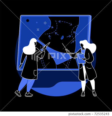 Body contouring abstract concept vector... - Stock Illustration ...