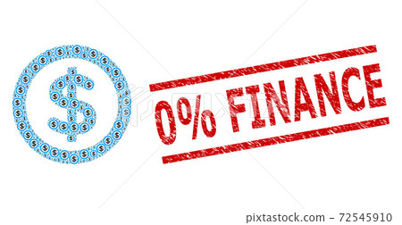 Finance Recursive Collage of Finance Items and... - Stock Illustration ...