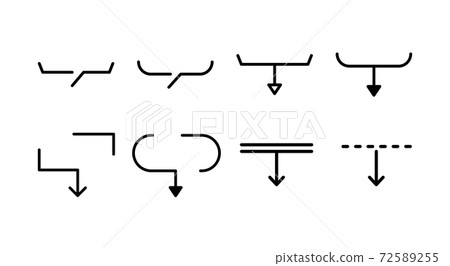 Callout set / Simple / Arrow / Attention /... - Stock Illustration ...