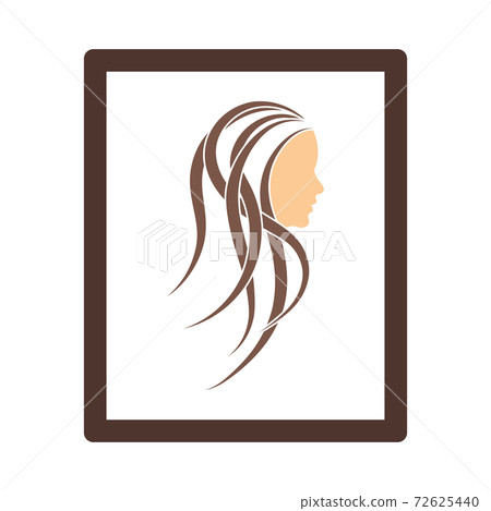 Portrait Art Icon - Stock Illustration [72625440] - PIXTA
