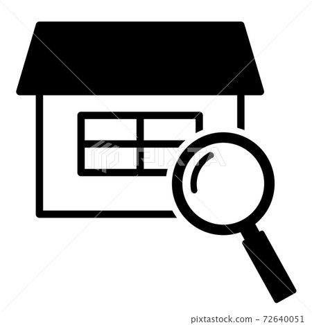 Home inspection icon pictogram - Stock Illustration [72640051] - PIXTA