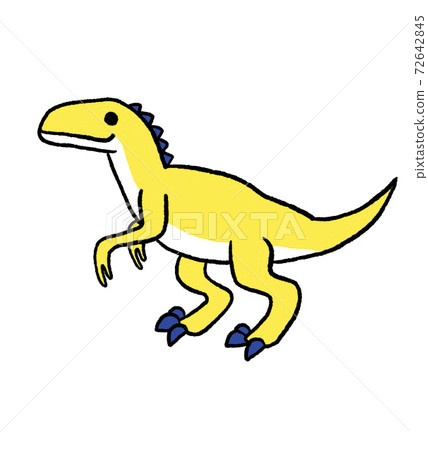 Velociraptor Illustration - Stock Illustration [72642845] - PIXTA
