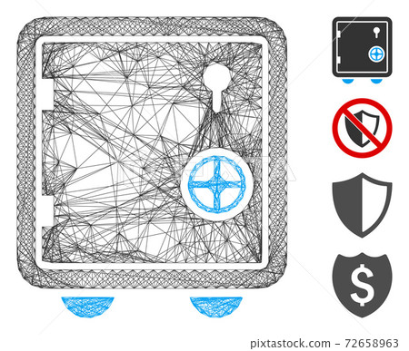 Network Safe Vector Mesh - Stock Illustration [72658963] - PIXTA