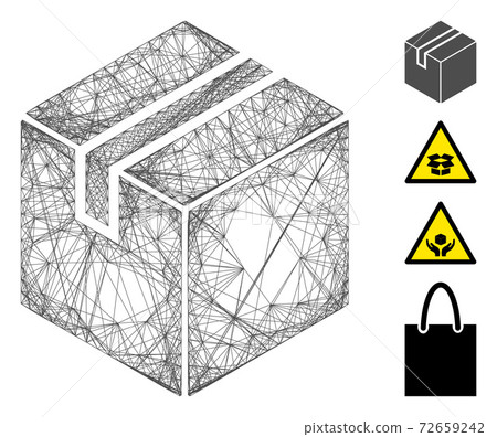 Net Package Vector Mesh - Stock Illustration [72659242] - PIXTA