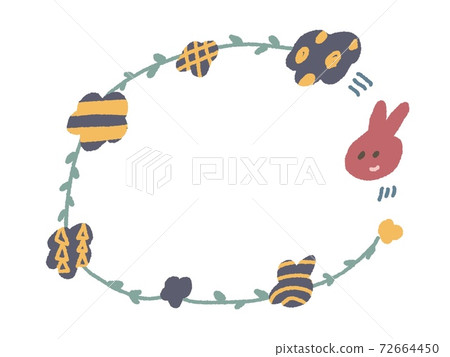 Rabbit's frame - Stock Illustration [72664450] - PIXTA