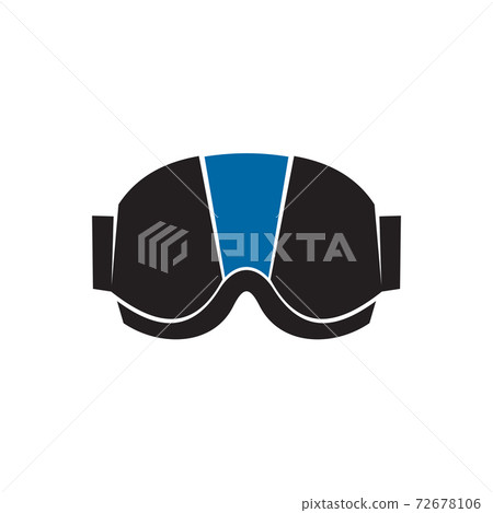 Goggles swim logo design template - Stock Illustration [72678106] - PIXTA