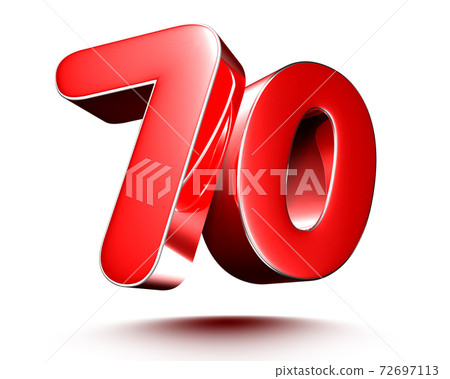 Number 70. - Stock Illustration [72697113] - PIXTA