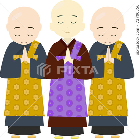 Illustration of a great monk - Stock Illustration [72700356] - PIXTA