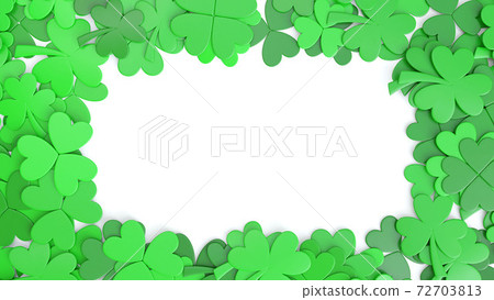 Images with clover and shamrock motifs for St.... - Stock Illustration ...