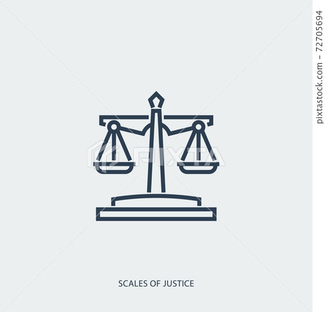 Vector illustration with inscription scales of... - Stock Illustration ...