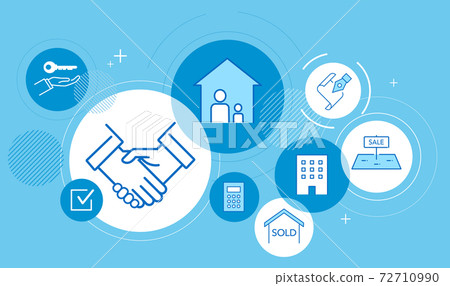 Real estate total icon image, vector illustration - Stock Illustration ...
