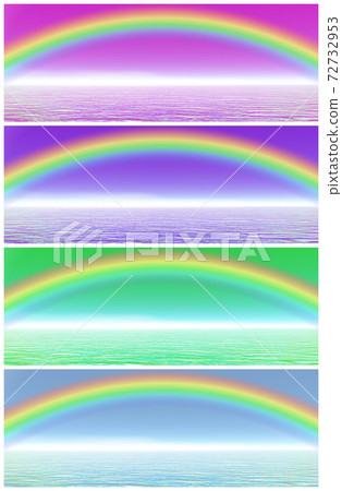 Rainbow set - Stock Illustration [72732953] - PIXTA