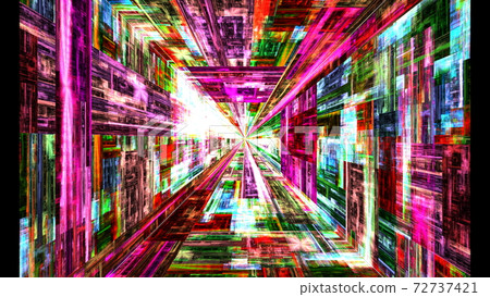Abstract background with image of digital passage - Stock Illustration ...