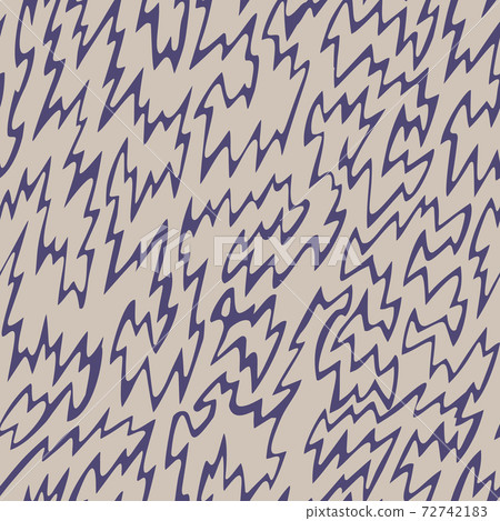 Thin zig zag lines seamless pattern. Abstract... - Stock Illustration ...