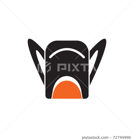 Bag pack logo design template - Stock Illustration [72749990] - PIXTA