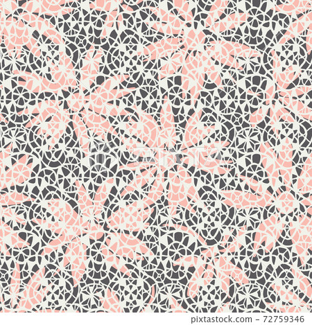 Botanical seamless pattern. Wild daisies mixed... - Stock Illustration ...