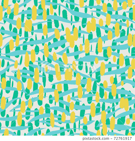 Abstract seamless pattern with simple geometric... - Stock Illustration ...