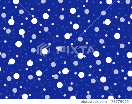 Background Navy blue random polka dots (snow)... - Stock Illustration ...