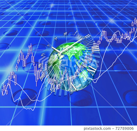 World stock market clock - Stock Illustration [72789806] - PIXTA