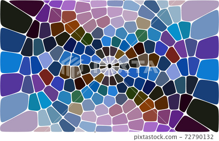 Organic Irregular Rounded Jumble Shapes,... - Stock Illustration ...