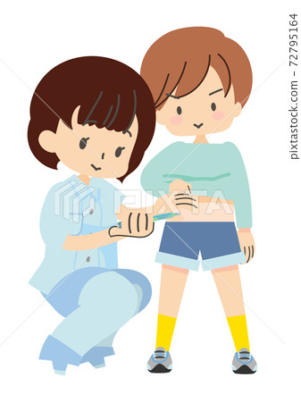 Children getting insulin injections - Stock Illustration [72795164] - PIXTA