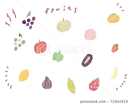 Tenko prime fruit set - Stock Illustration [72842919] - PIXTA