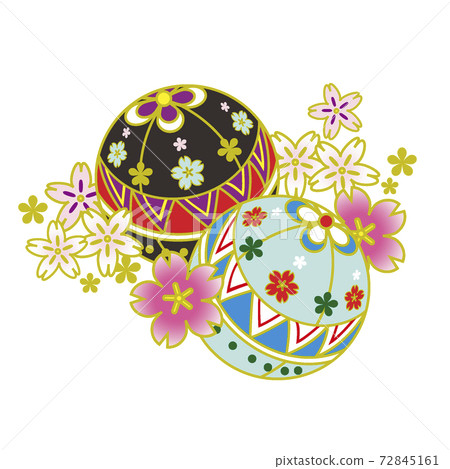 Japanese pattern Japanese style Japanese parts... - Stock Illustration ...