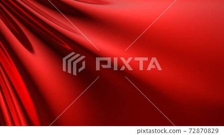3D illustration of red drape background - Stock Illustration [72870829 ...
