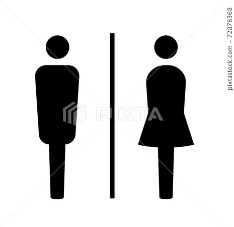 Gender pictogram - Stock Illustration [72878368] - PIXTA