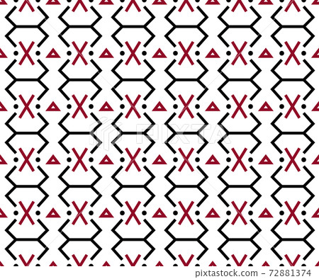 Ethnic Baltic Folk traditional ornament... - Stock Illustration ...