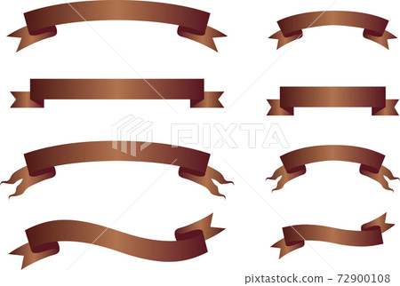 Valentine's Day chocolate ribbon ribbon tape... - Stock Illustration ...