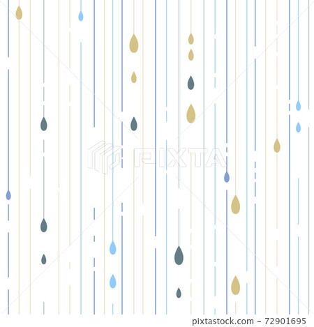 Seamless vector abstract pattern with rain drops. - Stock Illustration ...