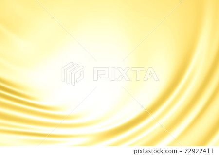 Gold cloth drape cloth wrinkles - Stock Illustration [72922411] - PIXTA