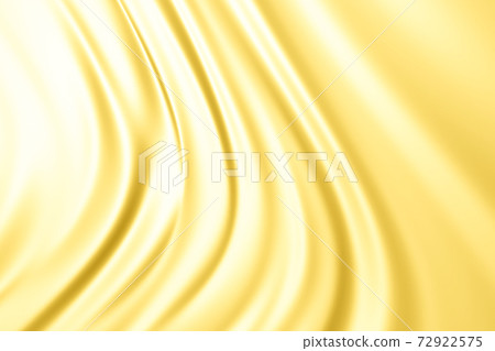 Gold cloth drape cloth wrinkles - Stock Illustration [72922575] - PIXTA